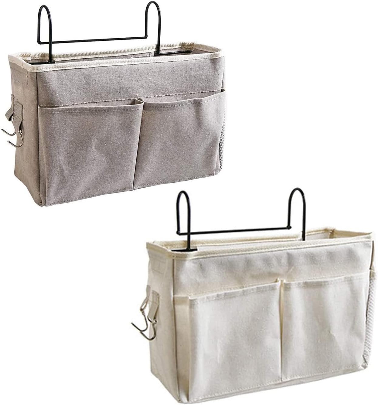 Lotvic 2 Pack Bedside Pocket, Bedside Hanging Storage Bag, Dormitory ...