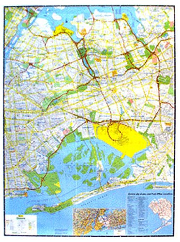 Queens County, Ny Flat Map: 9780880974066: Amazon.com: Books