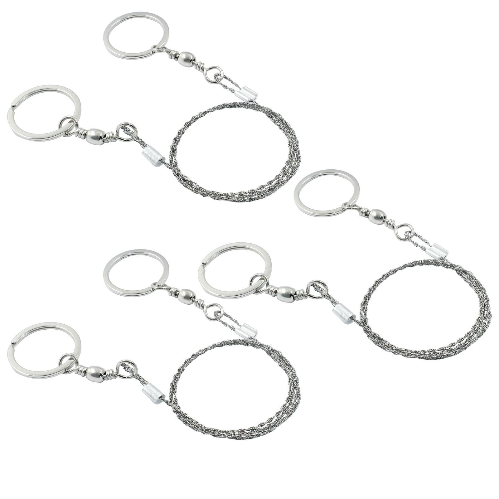 Amazon.com: Auvotuis 3 Pcs Stainless Steel Survival Wire Saw 21.65 Inch ...