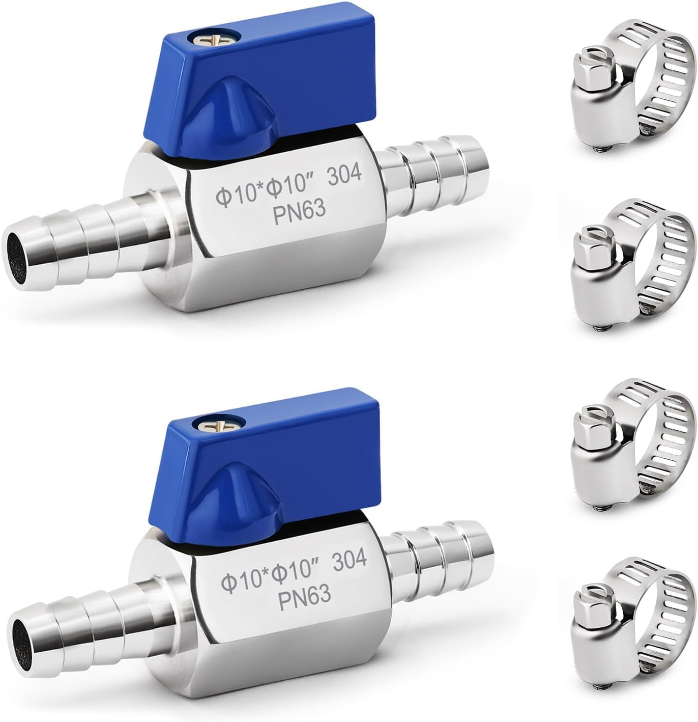 Amazon.com: 3/8" Inline Fuel Valve Fuel Shut Off Valve Motorcycle ...