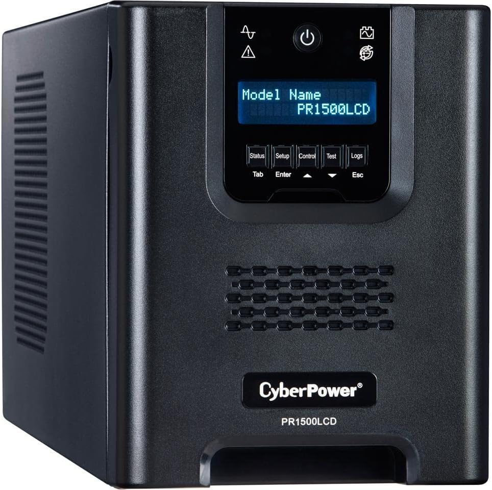 Cyberpower PR1500LCD 1500VA UPS SMART APP : Amazon.com.mx: Electrónicos