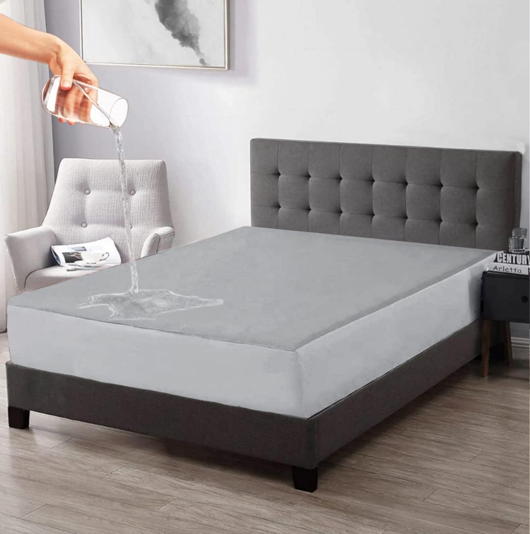 Buy GADDA CO 100% Waterproof Terry Cotton Ultra Soft Mattress Protector ...