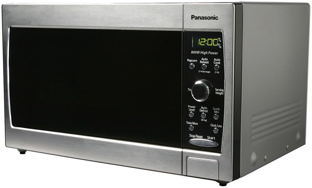 Panasonic NN-SD377S, 1230 W, 120 V, 60 Hz, 10.5 A, Stainless Steel, 483 ...
