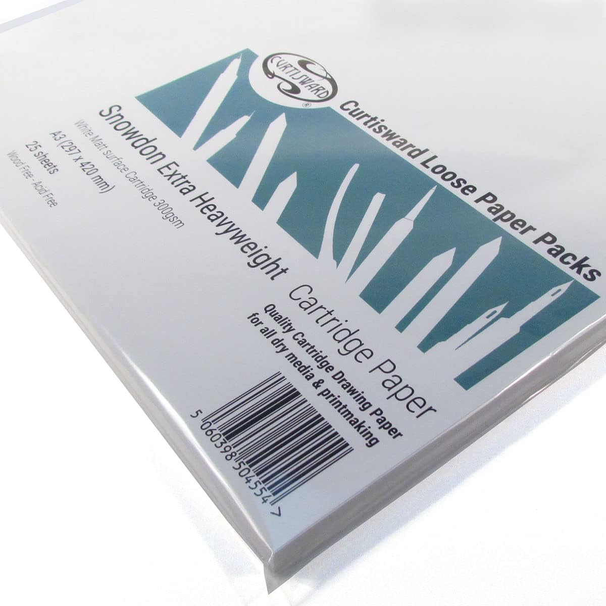 Snowdon White Extra Heavy Weight White Cartridge Paper 300gsm A3 ...