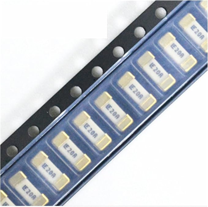 Amazon.co.jp: ヒューズ 5 個 超速断型 SMD 1808 20A 65V 面実装ヒューズ 0451020 0451020 ...