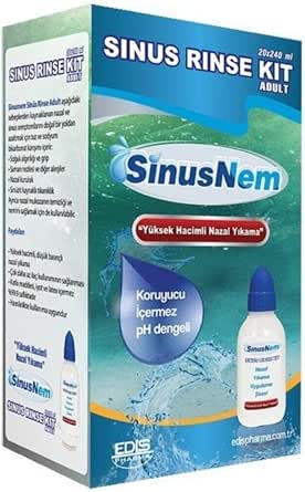 Edis Pharma Sinus Rinse Kit Yetişkin Nazal Yıkama 7169 : Amazon.com.tr ...