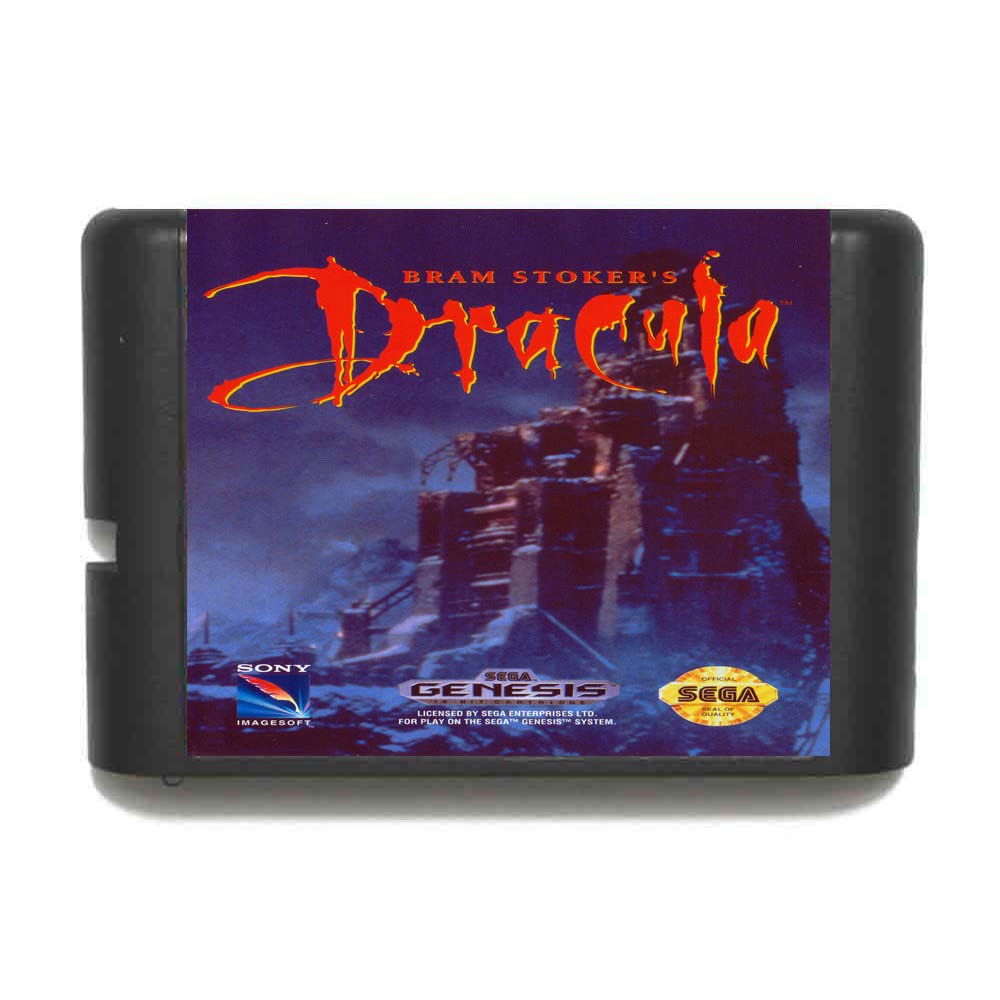 Amazon.com: Bram Stoker's Dracula 16 Bit MD Game Card For Sega Mega ...