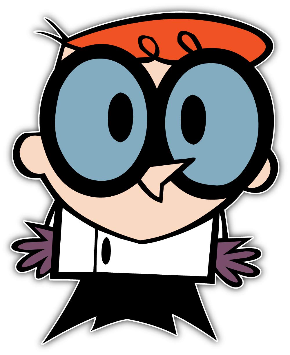 Buy valstick Dexter Dexters Laboratory Cartoon Car Bumper Sticker Decal ...