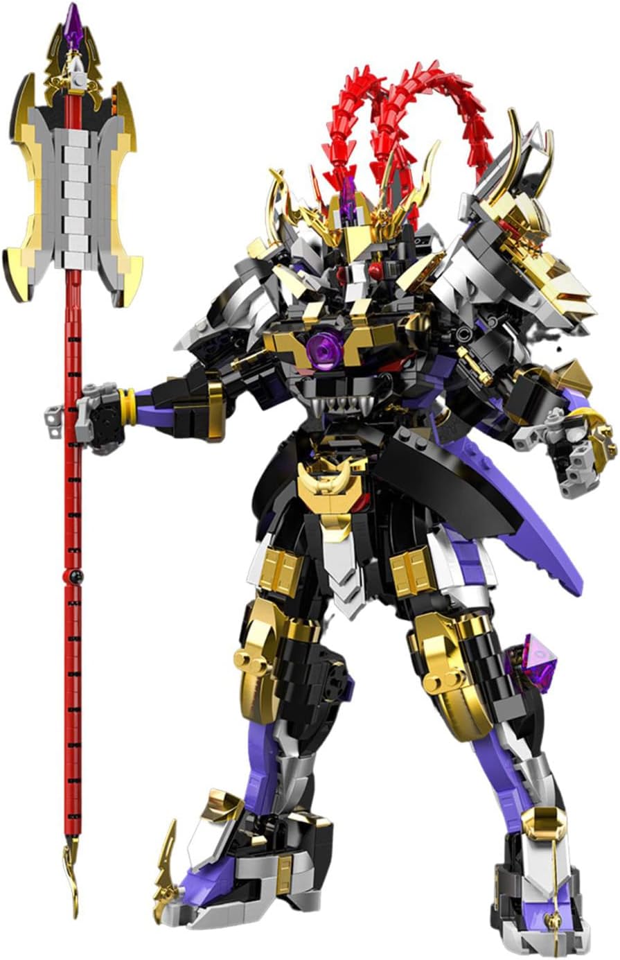 Amazon.com: WANZPITS Mecha Robot Building Blocks, Action Tech Figures ...