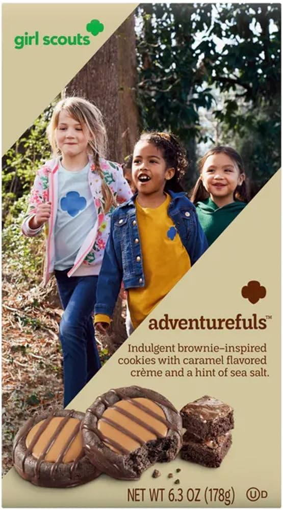 Amazon.com: Girl Scouts Cookies, Adventurefuls, 16 cookies per box (2 ...