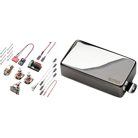 Amazon.com: EMG 81 Humbucking Active Guitar Pickup, Chrome : Musical ...