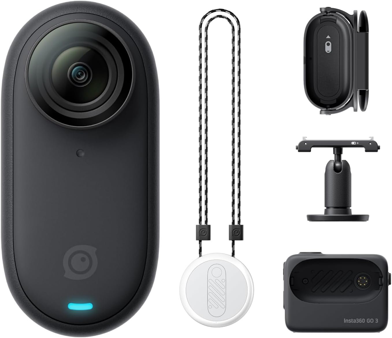 Insta360 GO 3 128GB – Vlogging Camera for Creators, Vloggers with Flip Touchscreen, Small, Light ...