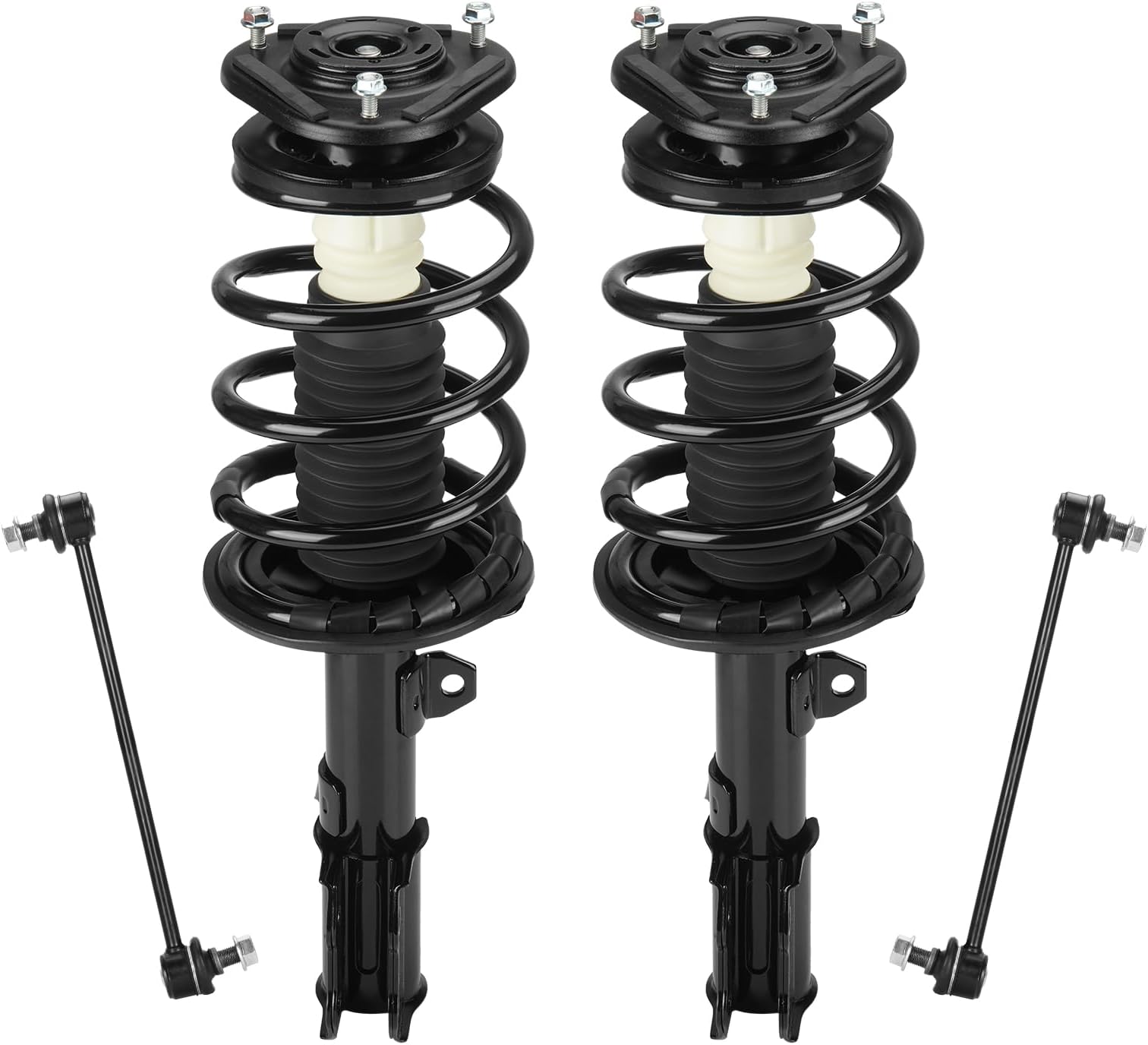 Amazon.com: Front Left and Right Complete Strut Spring Shock Absorber ...