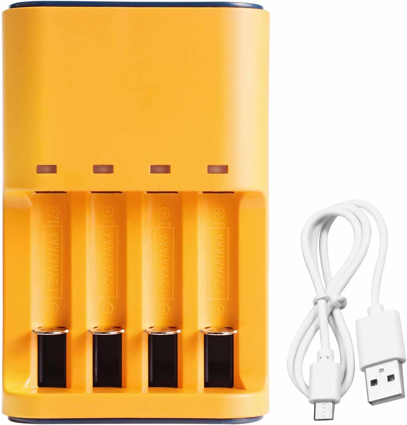Amazon.com: Tokeyla USB Smart 4 Slot Battery Charger for AA AAA NiMH ...