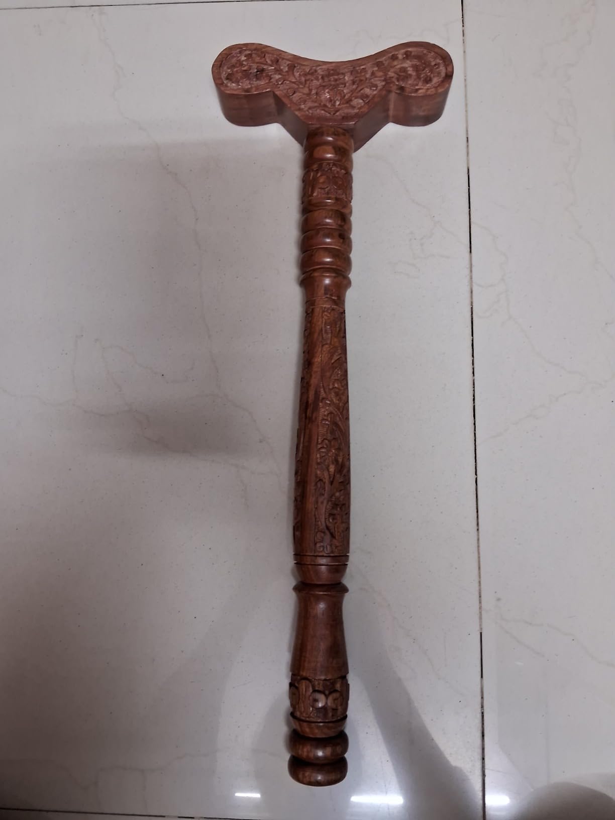 Health Benefits Wooden Yoga Danda Stick Improved Breath Flow in ...