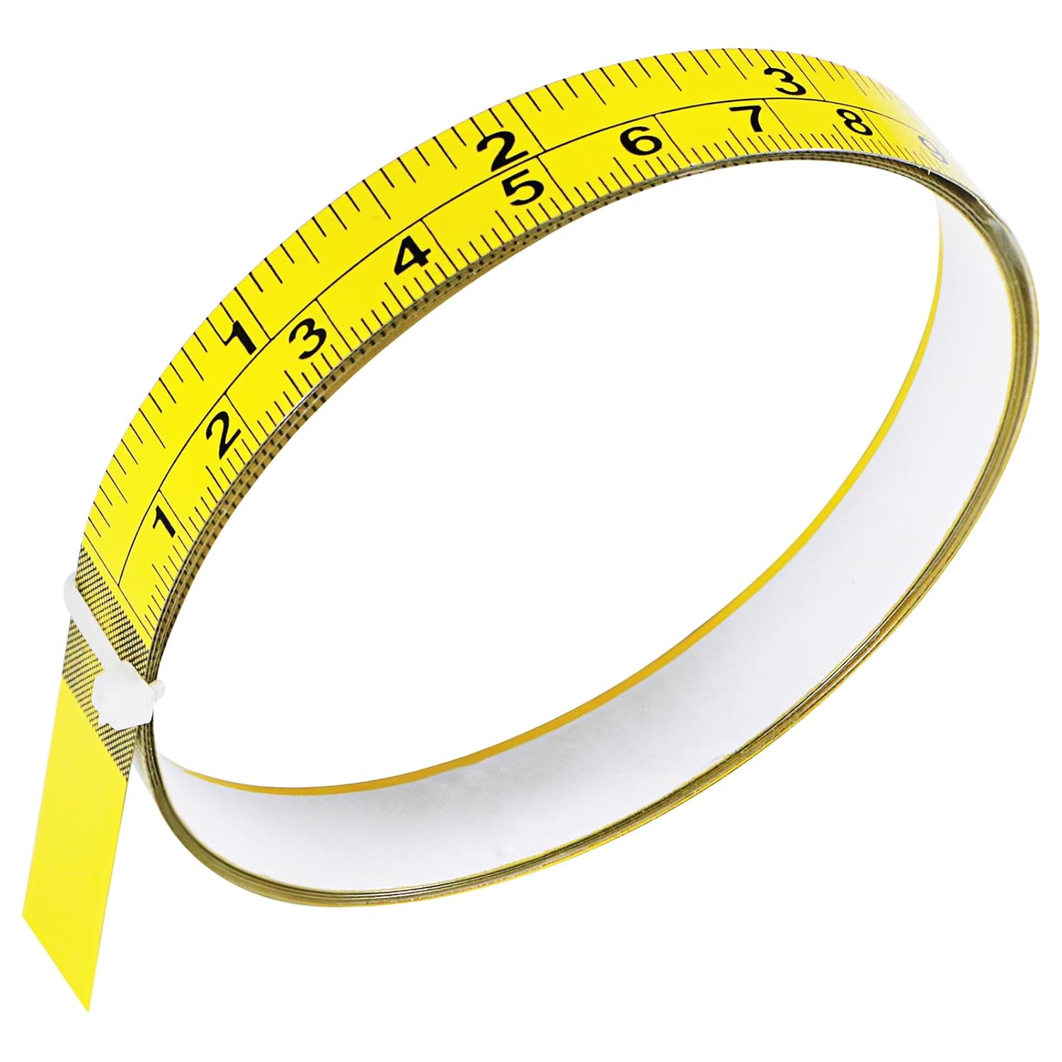 Steel Self-Adhesive Measuring Tape, Imperial and Metric Scale Workbench ...