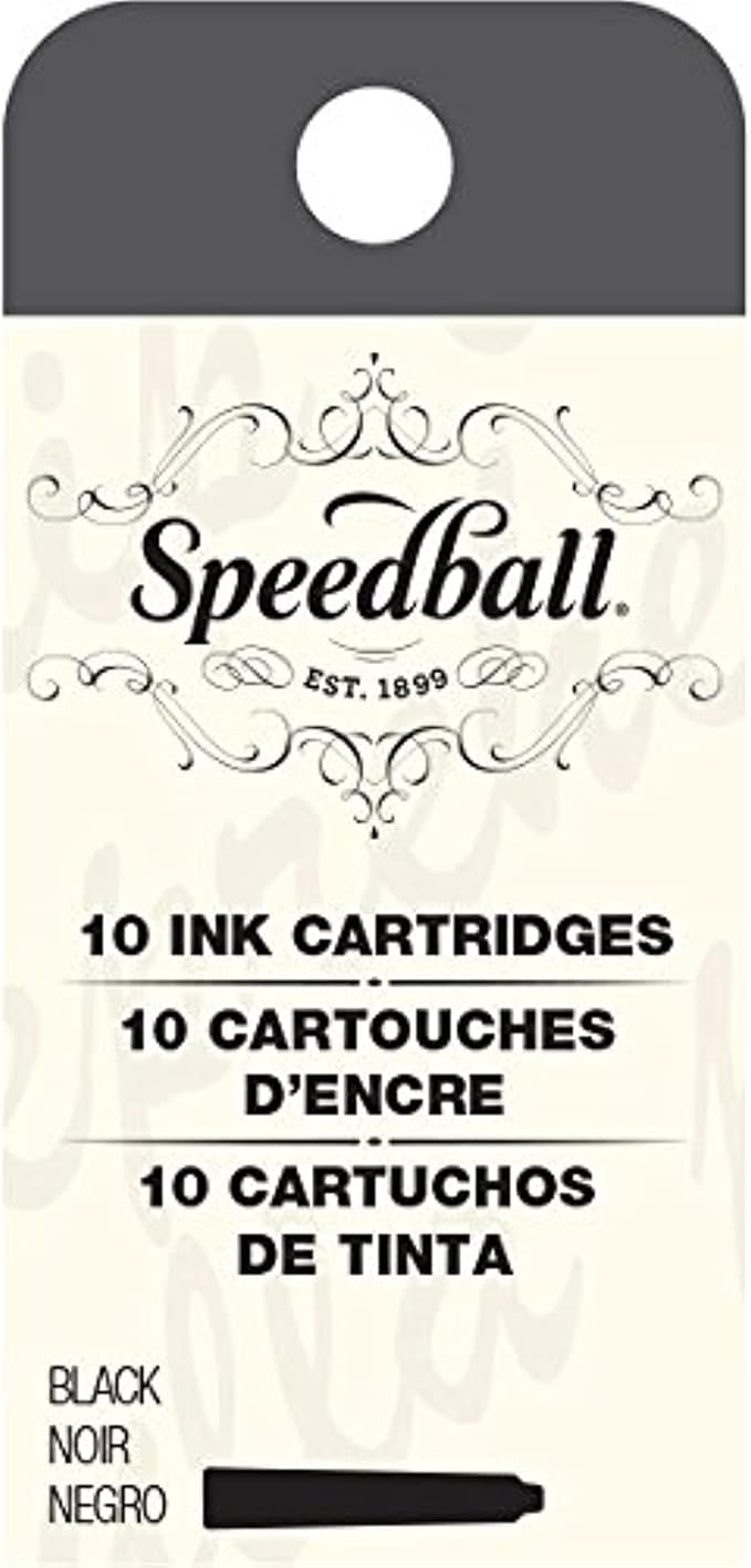Amazon.com : Speedball Art Products 002905 Fountain Pen Ink Cartridges ...