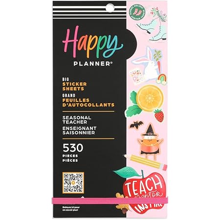 Amazon.com: The Happy Planner Seasonal Stickers - 1557 Pieces : Office ...