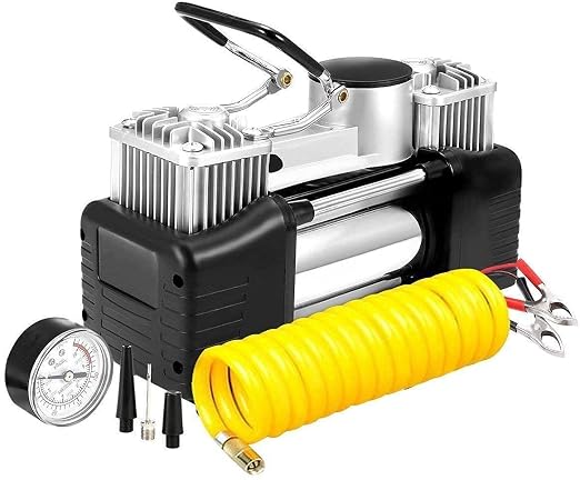 VINSH ENTERPRISE Portable High Speed Double Cylinder Tyre Inflator Air ...