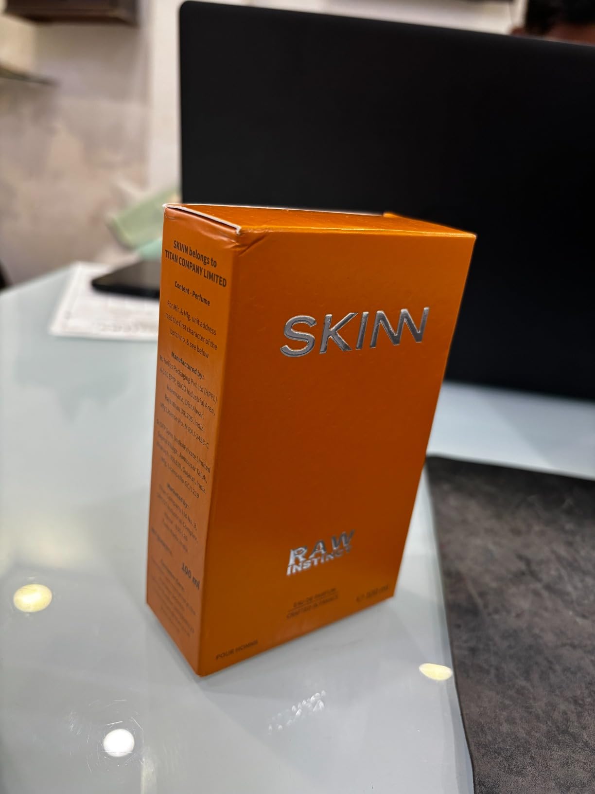 Buy Skinn By Titan Raw Instinct Liquid EDP, 100ml EDP For Men - Spicy ...