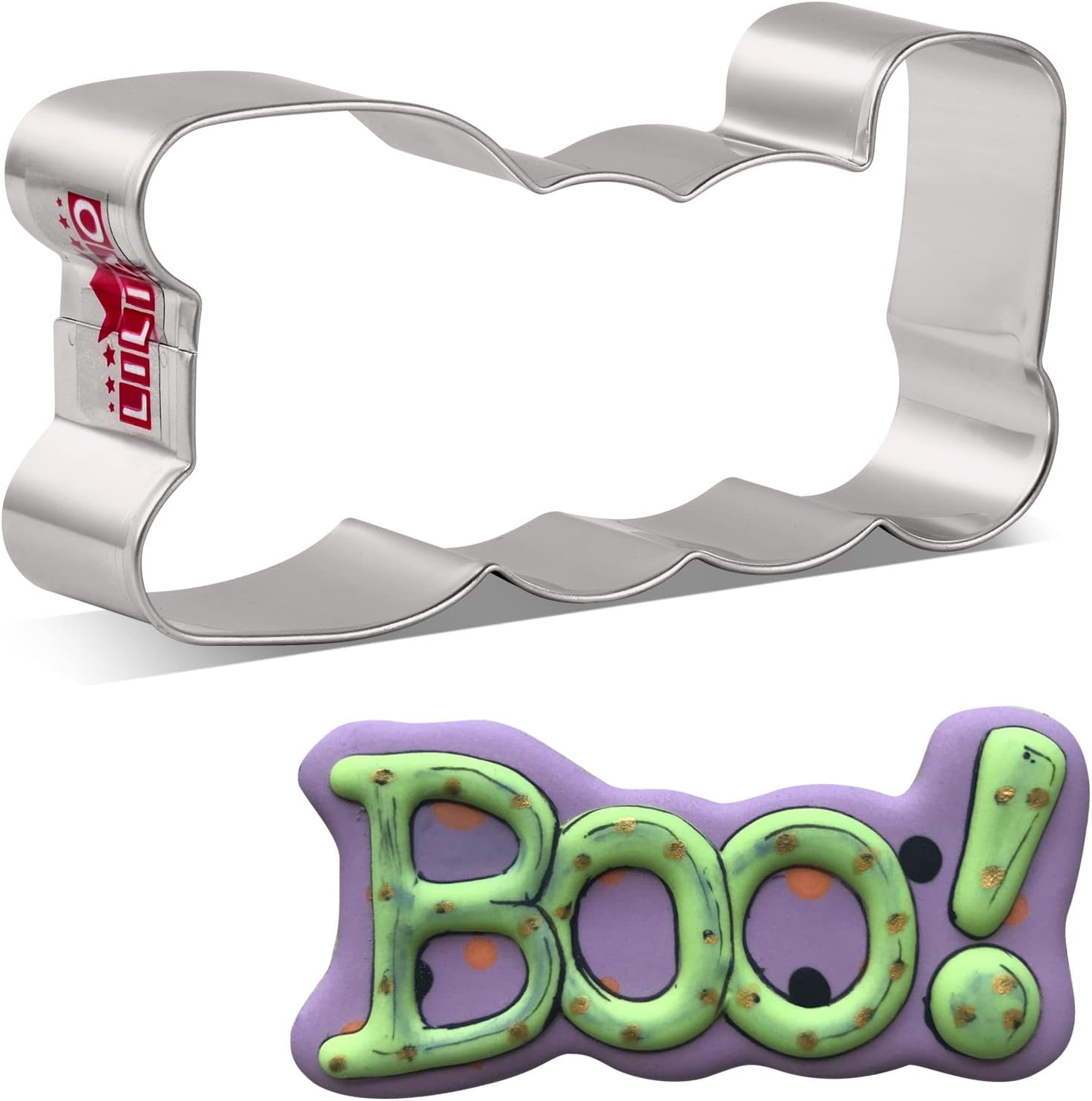 Amazon.com: LILIAO BOO Cookie Cutter for Halloween - 4 x 2 inches ...