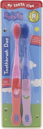 PEPPA PIG TOOTHBRUSH DUO : Amazon.co.uk: Home & Kitchen