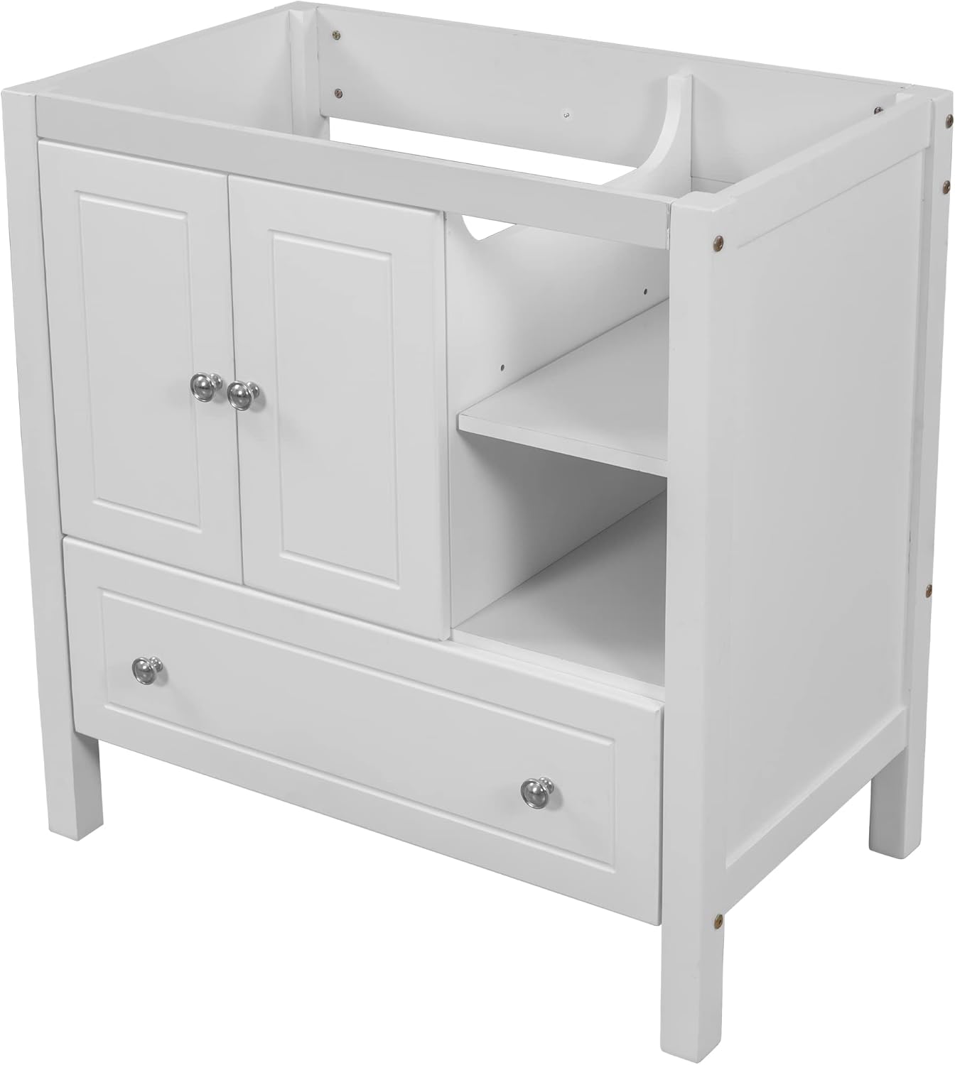 Amazon.com: LUMISOL 30 Inch Bathroom Vanity Without Sink, Wooden ...