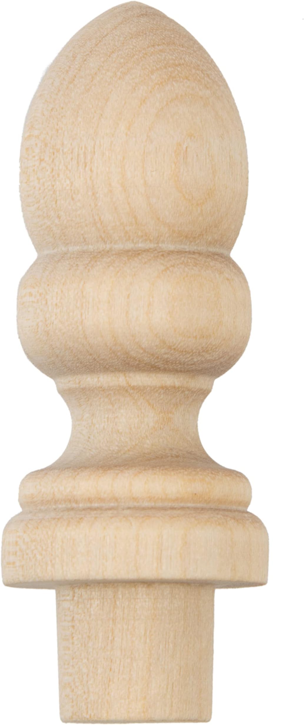 Amazon.com: Pinehurst Crafts Small Wooden Finials, Wood Finials Work ...