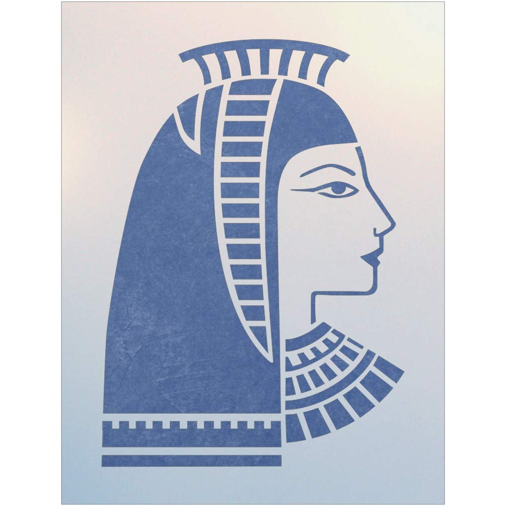 Amazon.com: Egyptian Goddess Stencil - Hieroglyphics Classic Egyptian ...