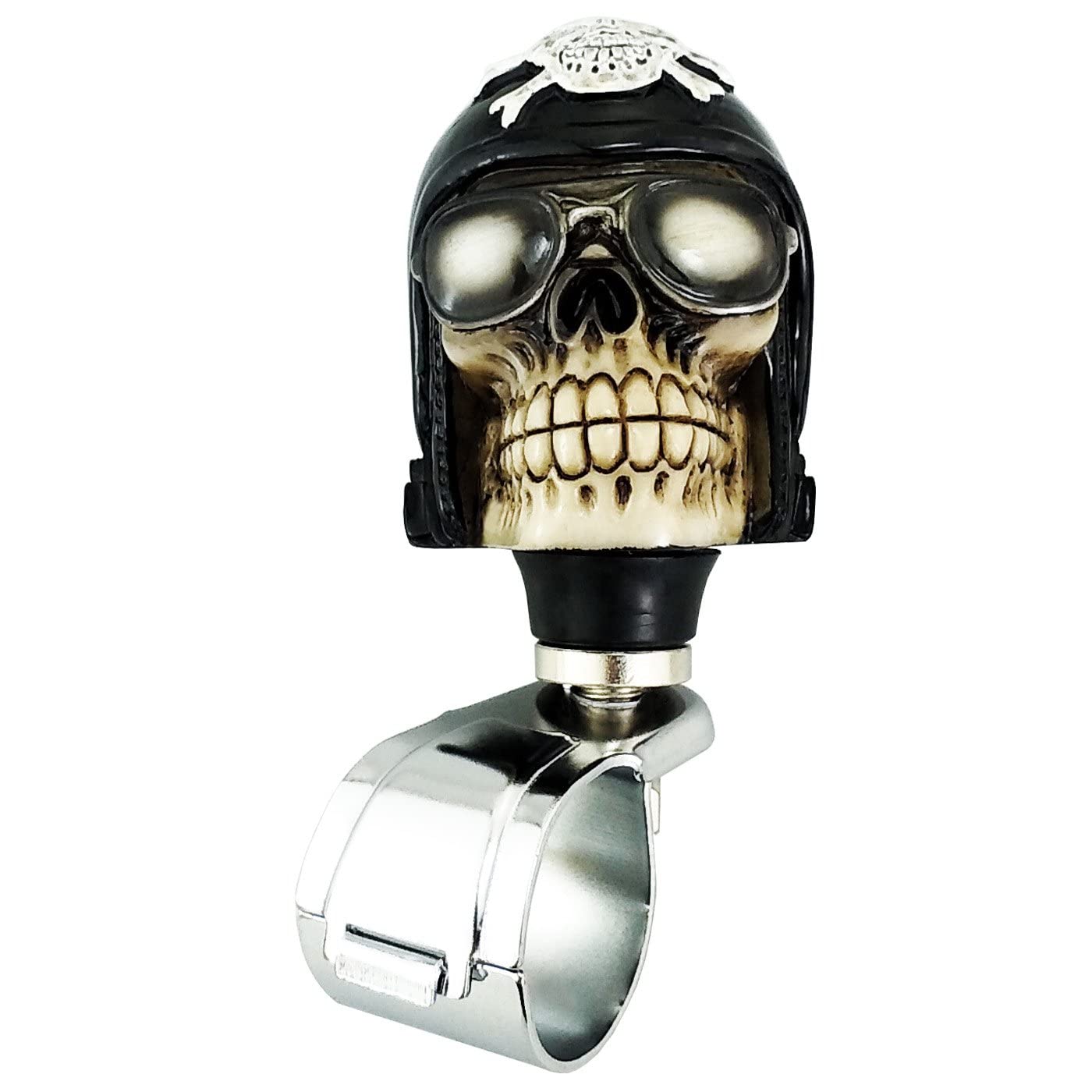 Snapklik.com : Wheel Spinner Knob, Skull Shape Spinning Wheel Suicide ...