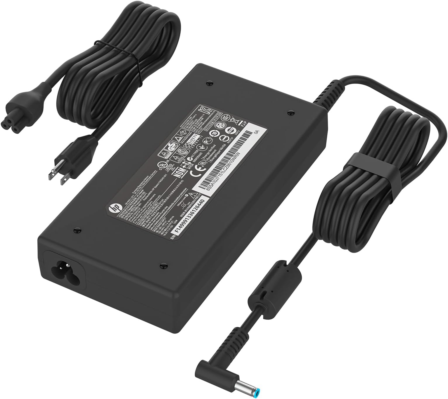 Amazon.com: 120W AC Charger for HP Laptop Charger, HP USB-C Dock G5 USB ...