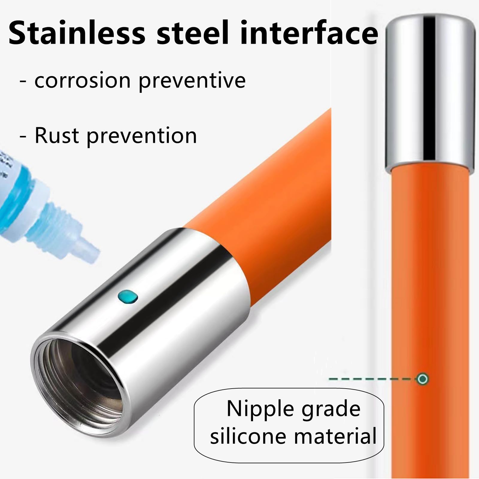 MIEIEDU Faucet Extender, Universal Faucet Extender Hose Kitchen Tap ...