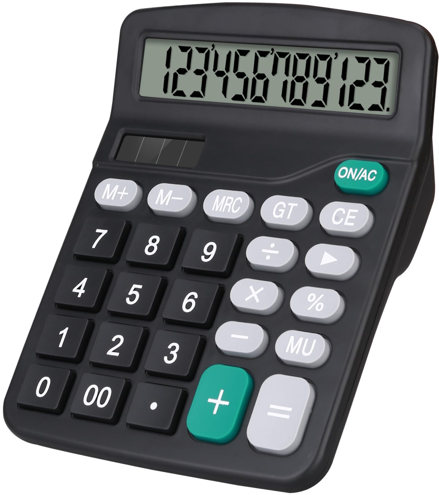 Amazon.com : HUTUDD Desktop Calculator, Black Calculator Big Buttons ...