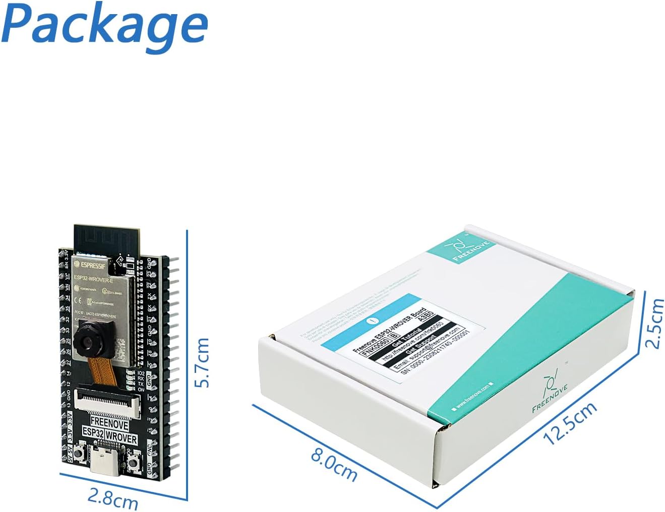 Freenove ESP32-WROVER CAM Board, Dual-core 32-bit Bahrain | Ubuy