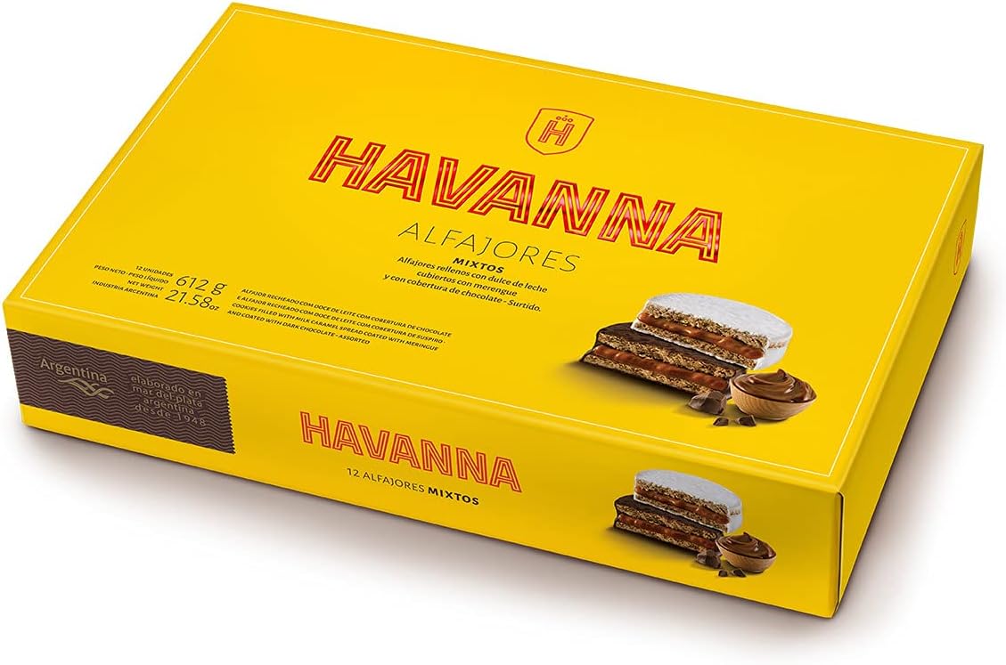 Amazon.com: Havanna Havannets Mixed Chocolate and White Chocolate ...