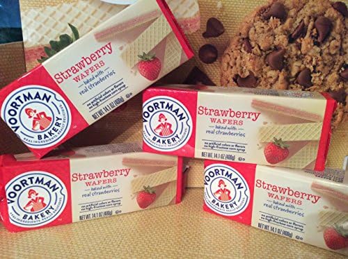 Amazon.com: Strawberry wafers (4) pack : Grocery & Gourmet Food