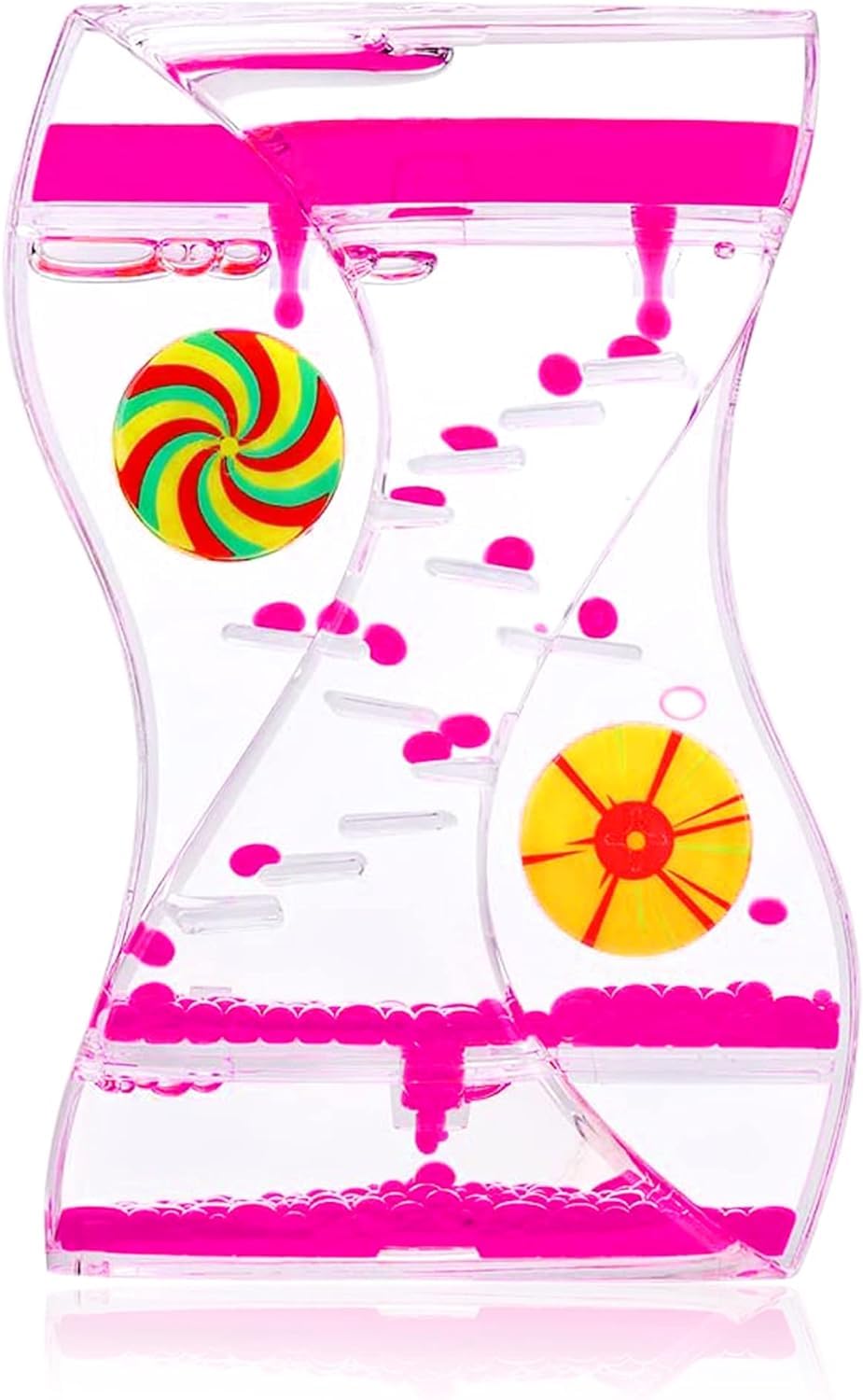 Buy LEXSO Liquid Motion Bubbler Bubbler Desk Sensory Toy Captivating ...