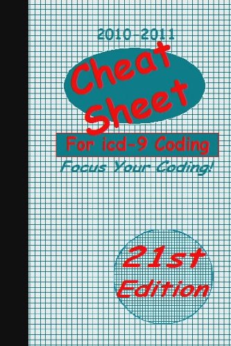 Cheat Sheet for icd-9 Coding for Home Health: unknown author: Amazon ...
