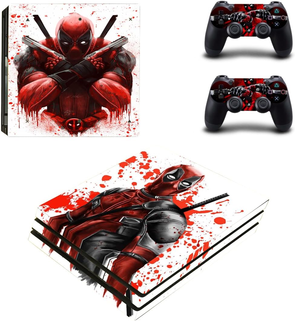 Amazon.com: Vanknight Vinyl Decal Skin Stickers DP Cover for PS4 Pro ...