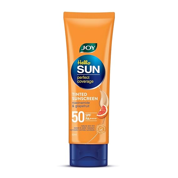 Joy Tinted Sunscreen SPF 50 With Natural Tone Tint (60ml) | Mattifying ...