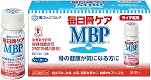 Amazon.co.jp: 雪印メグミルク 毎日骨ケア MBP(R) ライチ風味 (30本 / 30日分) 骨密度を高める働きのあるMBP(R) ドリンク (ペットボトルタイプ) 特定保健用 ...
