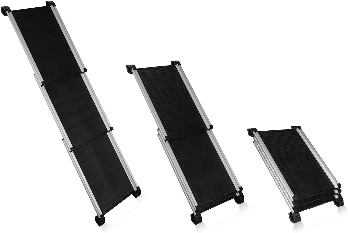 Knuffelwuff Dog Ramp 70-158 cm - Extendable Telescopic Ramp for Pets in ...