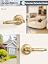 1 Pack Gold Door Lever With Lock And Key Entry | Desertcart INDIA