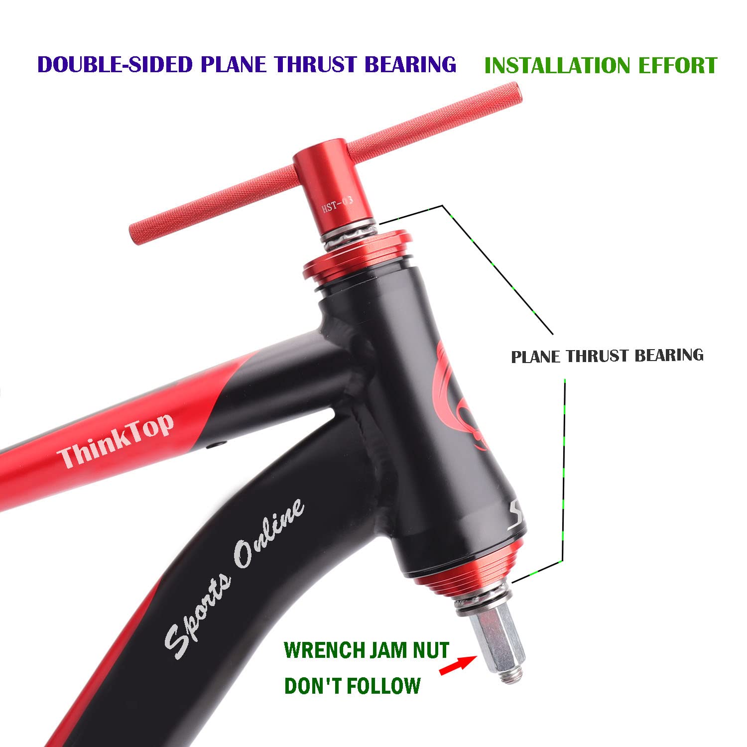 Snapklik.com : Bike Headset Cup And Bottom Bracket Press Installation ...