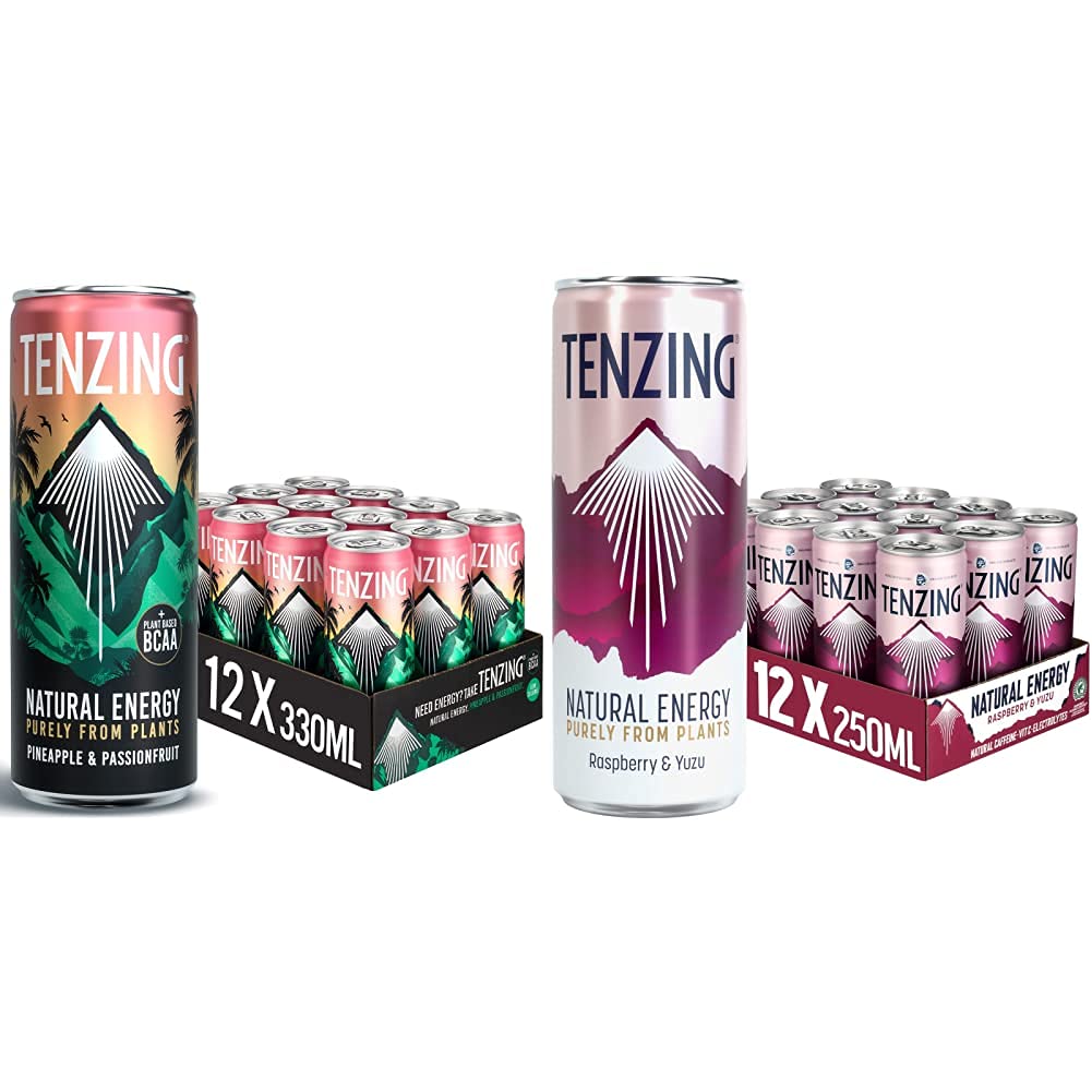 Buy TENZING Natural Energy Drink, Based, Vegan, & Gluten Free Drink ...