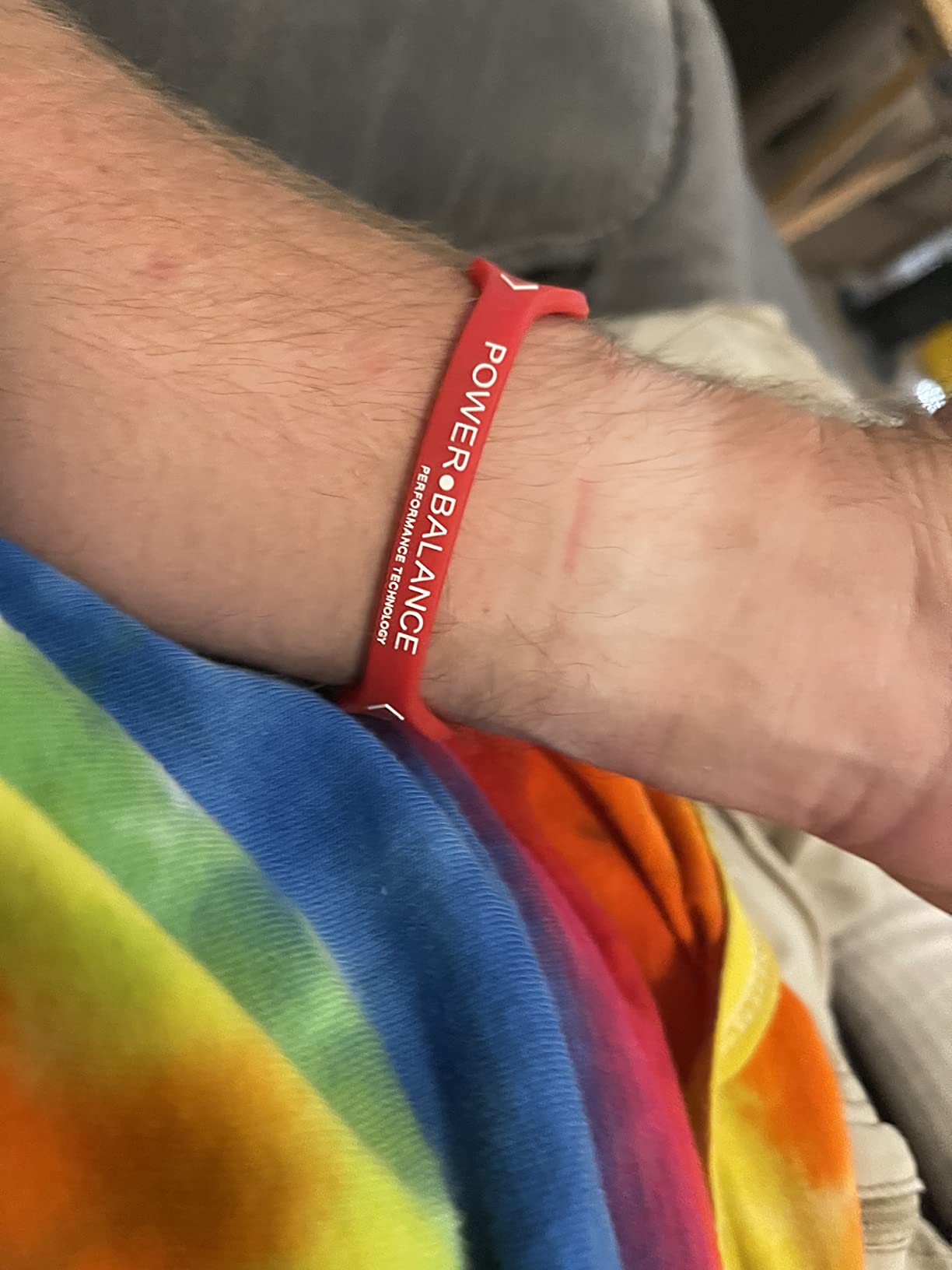 Amazon.com : Power Balance-The Original Performance Wristband (Red ...