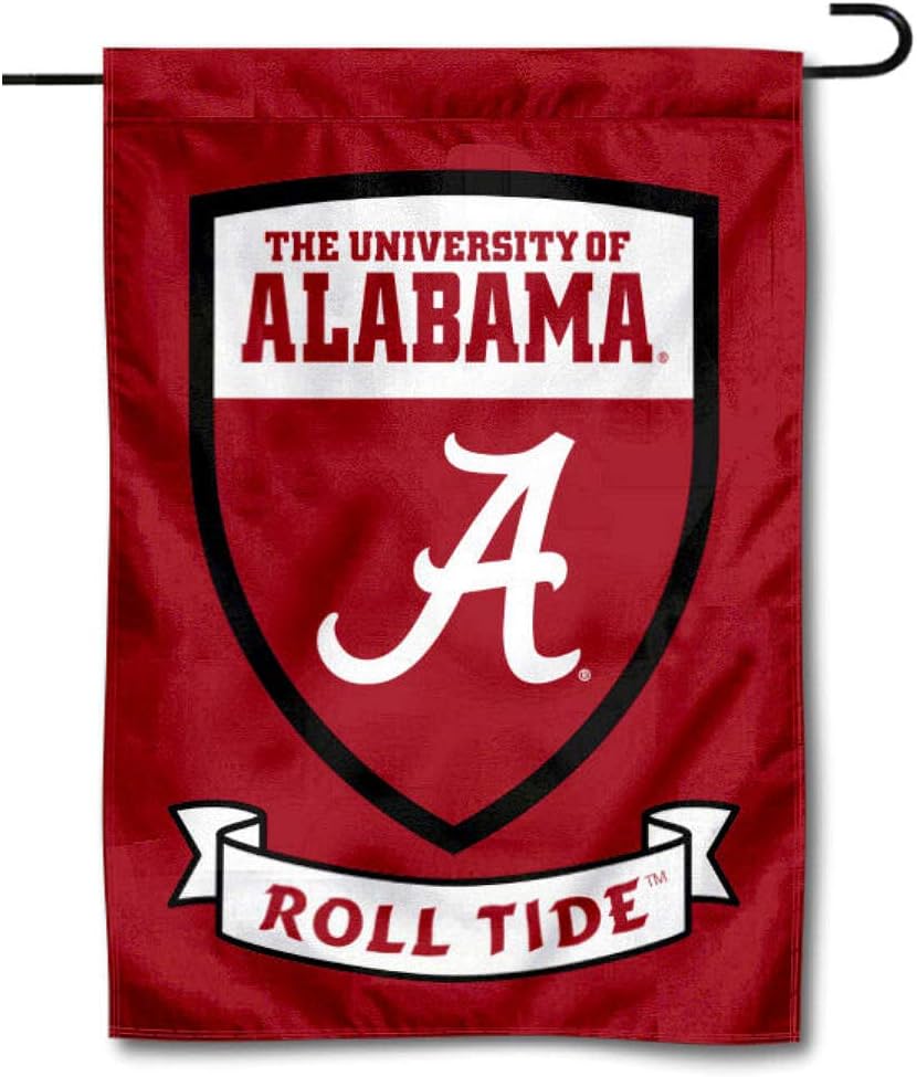 Amazon.com : College Flags & Banners Co. Alabama Crimson Tide Garden ...