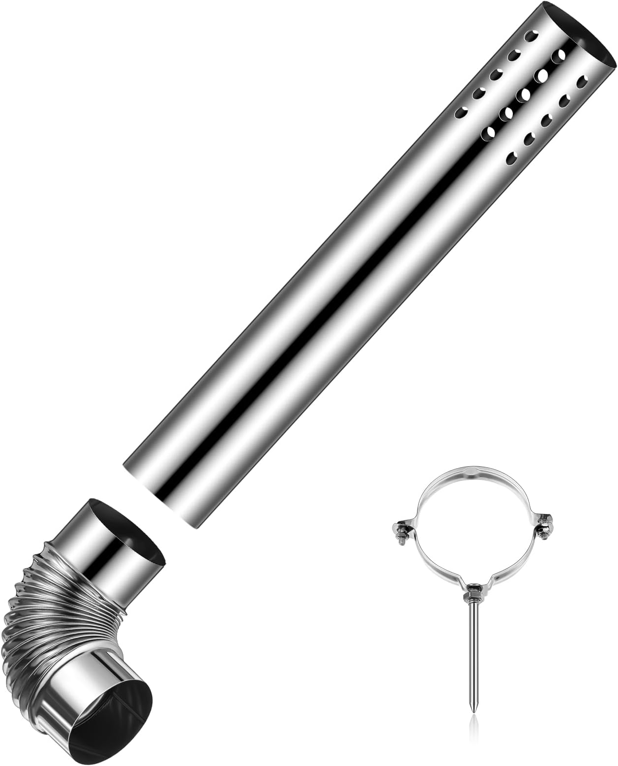 Blulu Stainless Steel Direct Vent Pipe Kit for Tankless Water Heater of ...