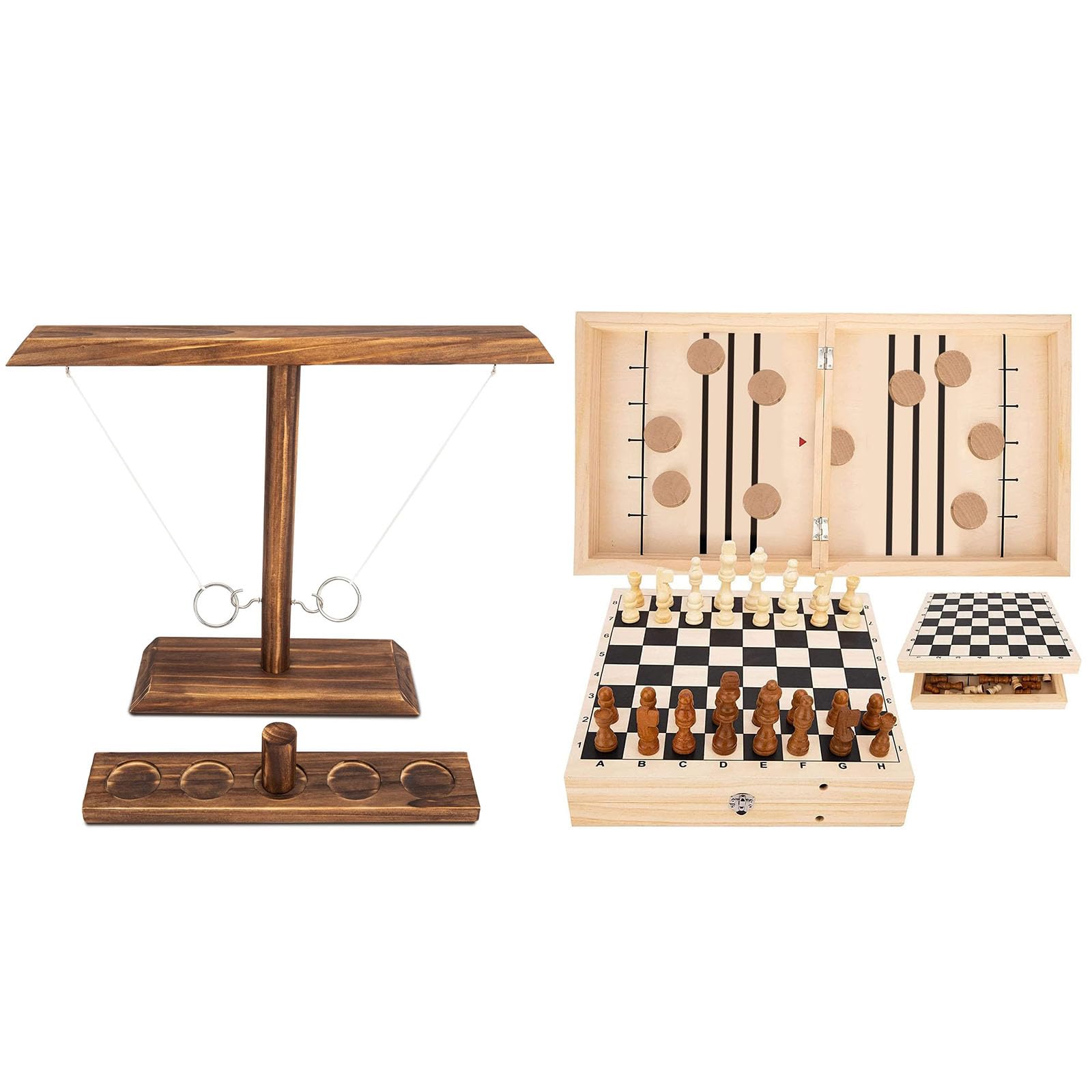 Amazon.com : DreamToyz Outdoor & Indoor Game Bundle: Ring Toss Game for ...