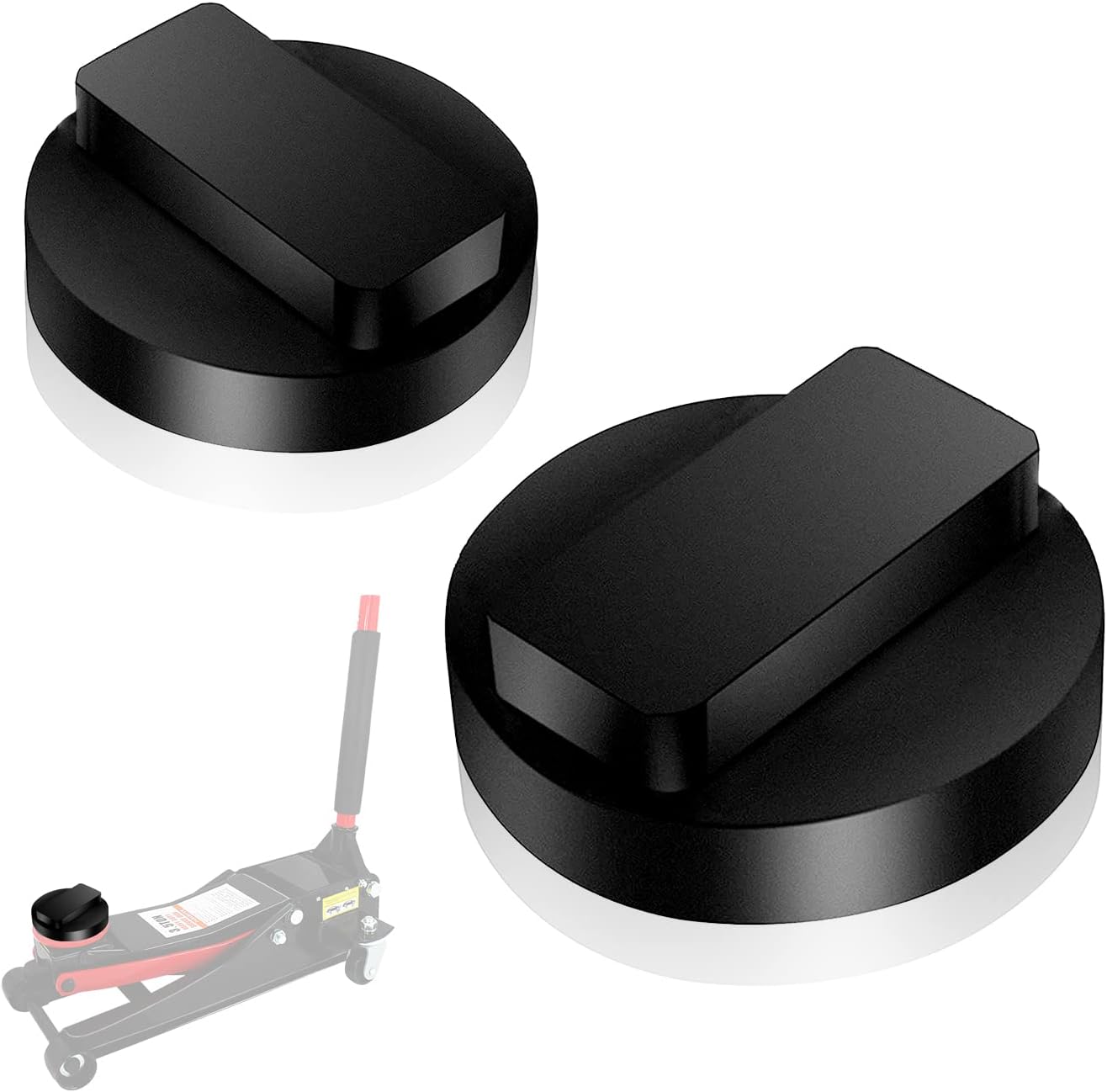 ANOTHEEE 2 PCS Car Jack Pad, Jack Rubber Pad, BMW Jacking Pad Car Lift ...